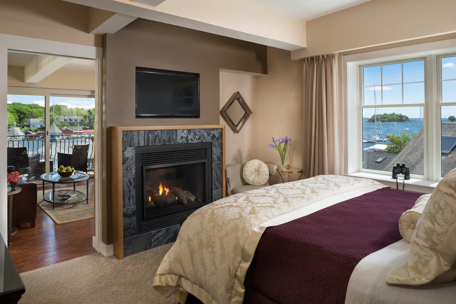 Camden Harbor Suite - 16 Bay View | Camden, Maine